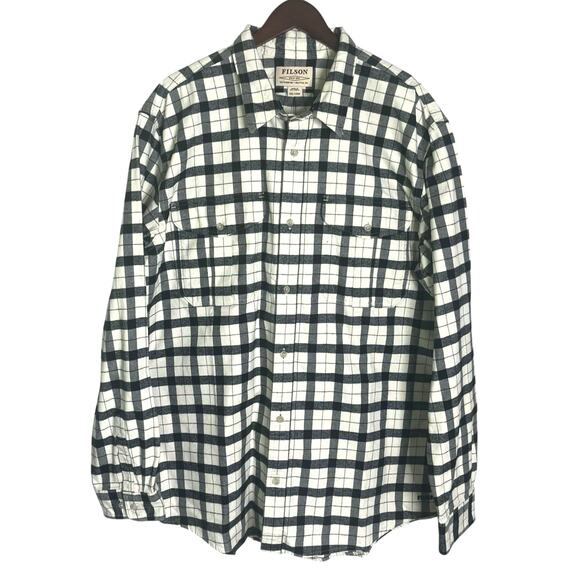 Filson | Shirts | Filson Work Shirt Mens Xxllong Flannel Plaid ...